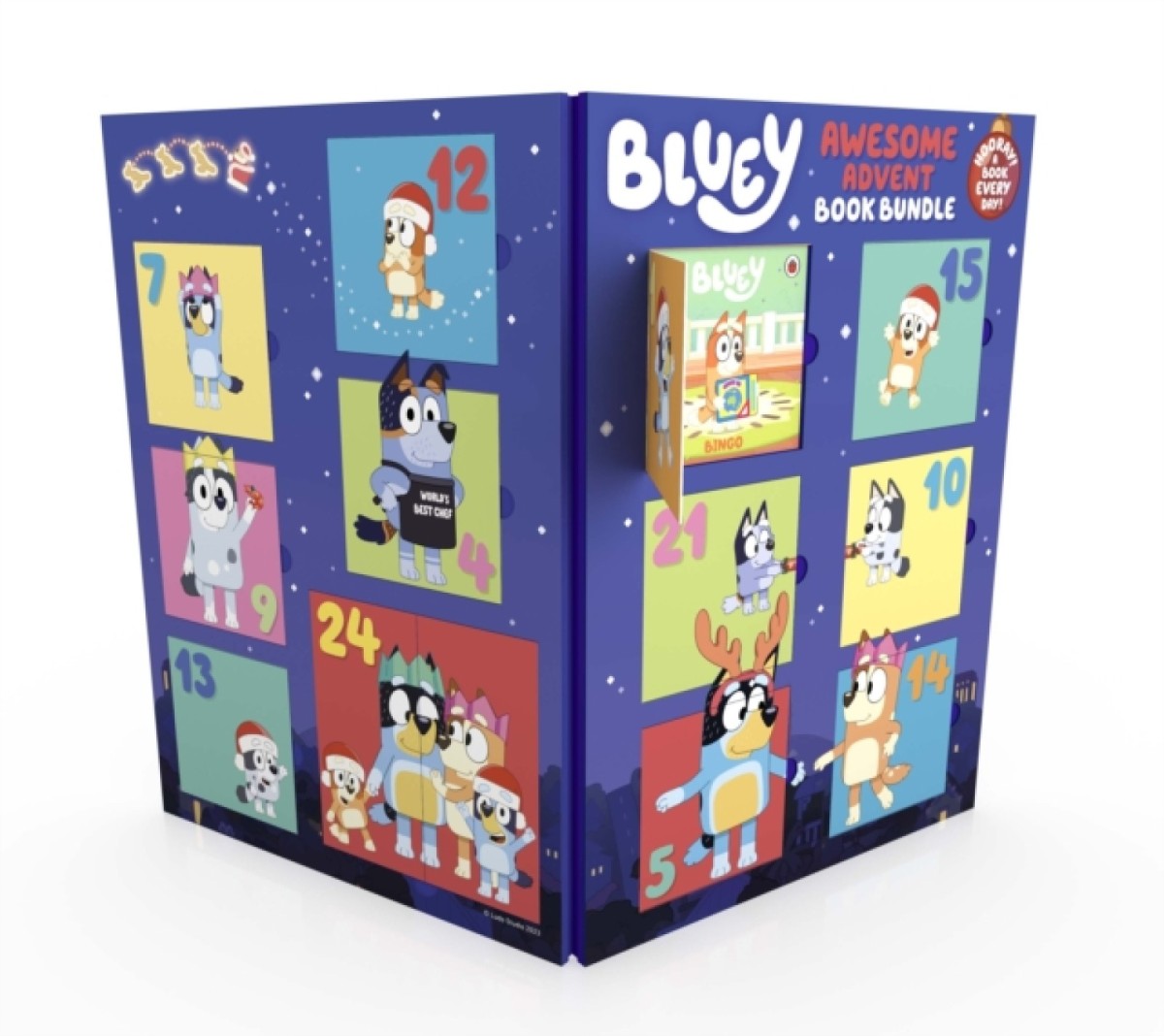Bluey : Awesome Advent Book Bundle Advent Calendar - The Bookshop